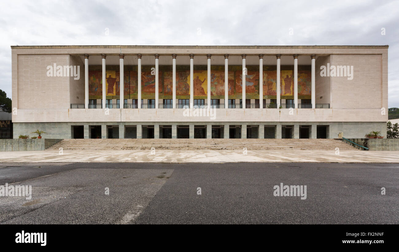 Naples (Italy) - Mostra d'Oltremare, big expositions area in ...