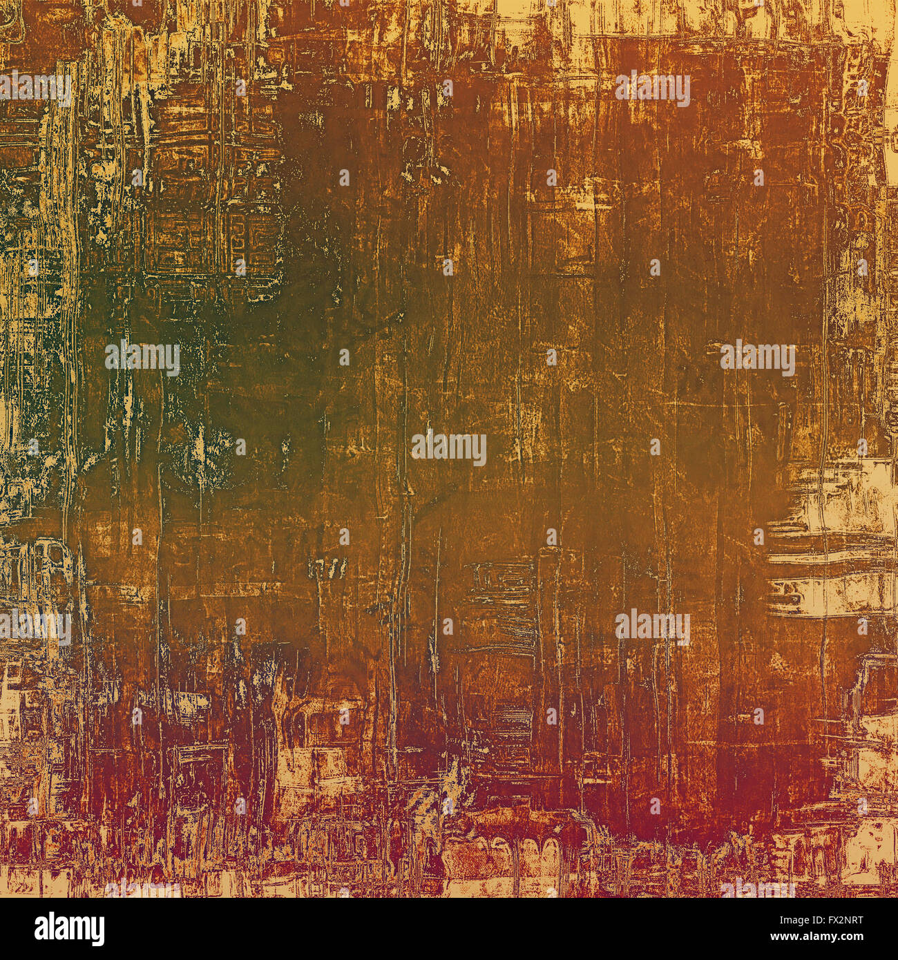 Grunge retro vintage texture, old background. With different color ...