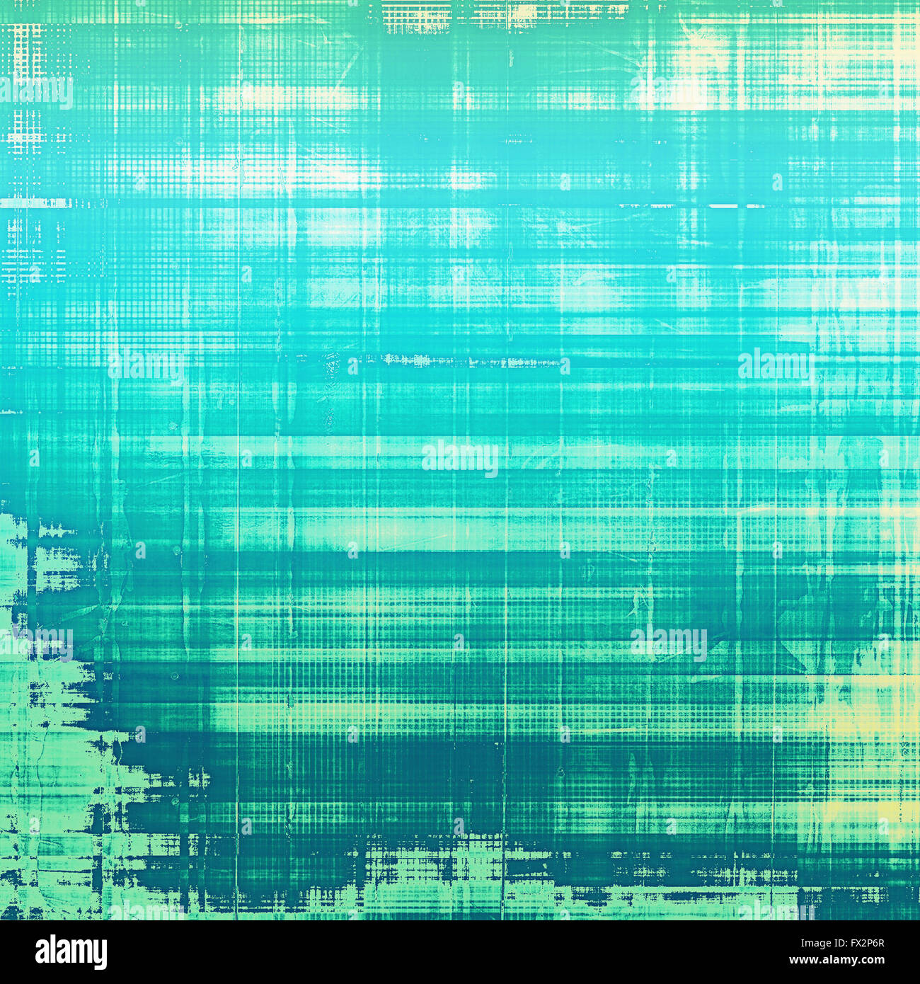 Rough grunge texture. With different color patterns: blue; cyan; green ...