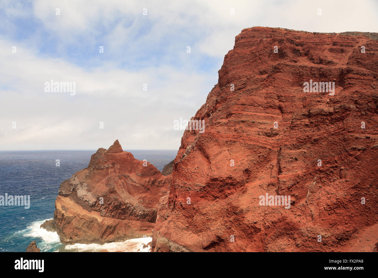 Volcanic rocks from Capelinhos, Faial Island, Azores Stock Photo - Alamy