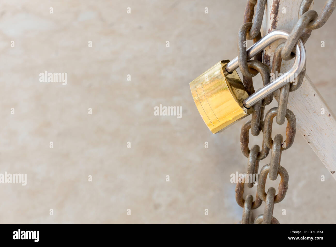 Gold lock hi-res stock photography and images - Alamy