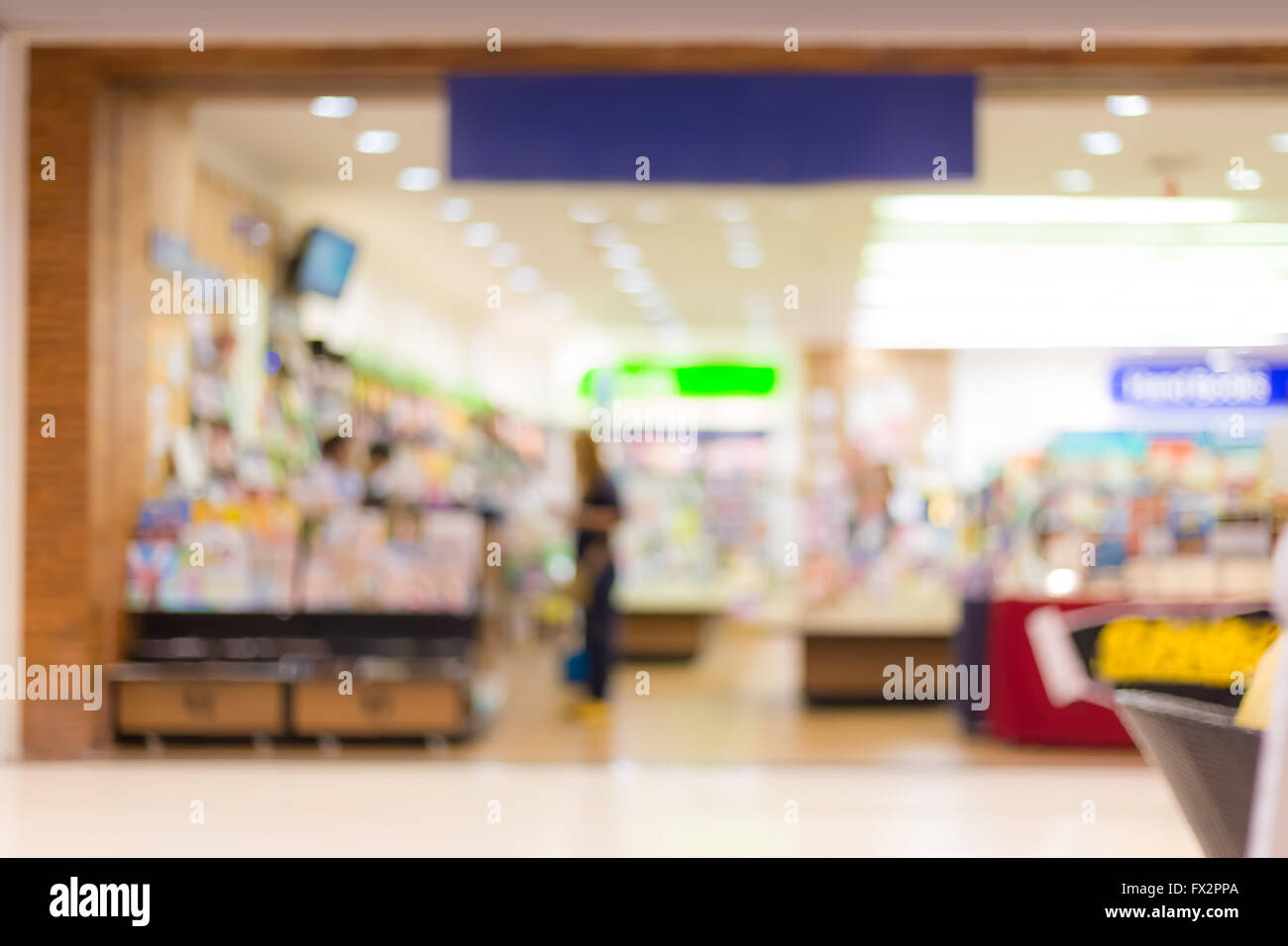 blurred shop store, business abstract background Stock Photo - Alamy