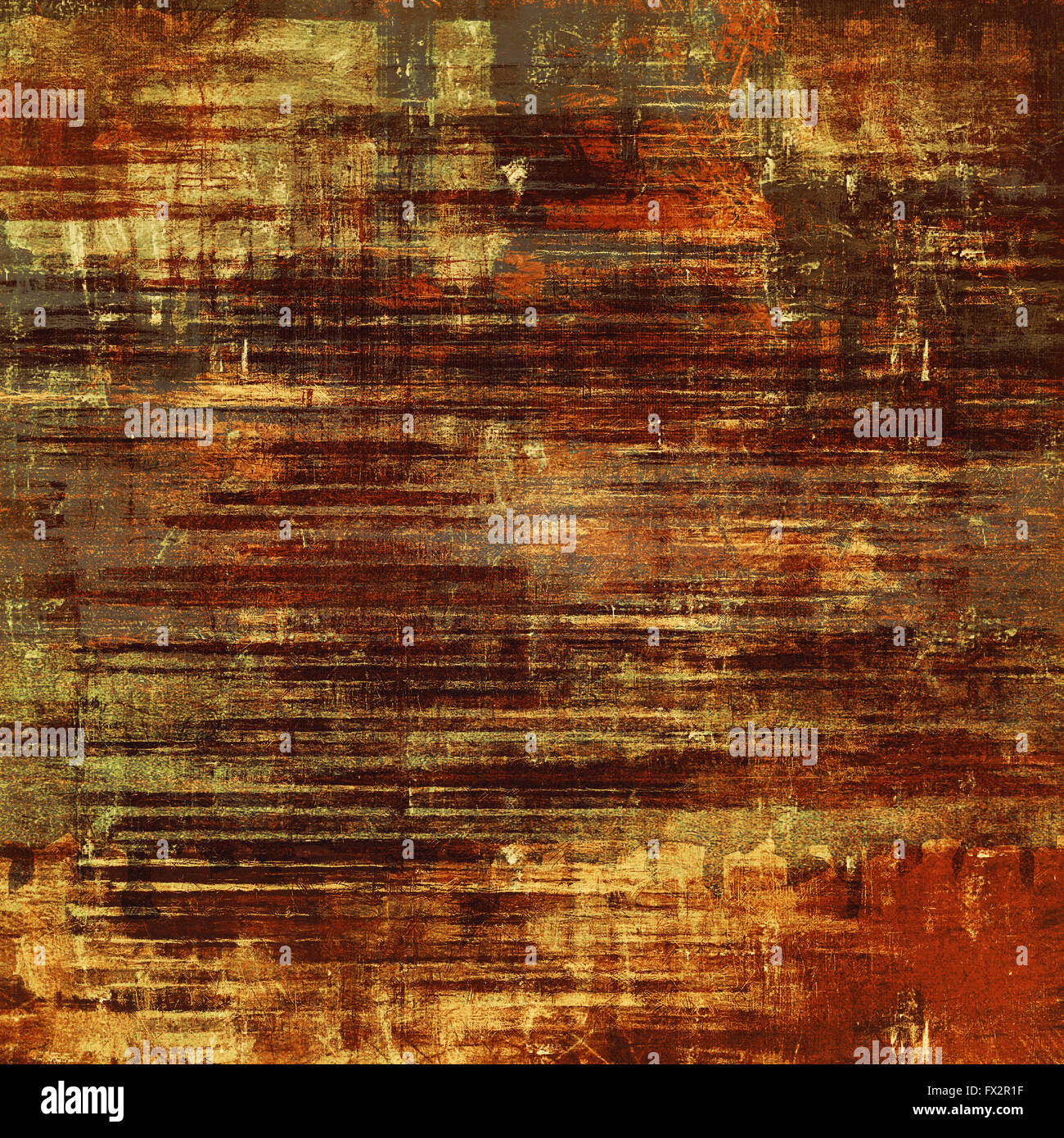 Antique vintage texture, old-fashioned weathered background. With ...