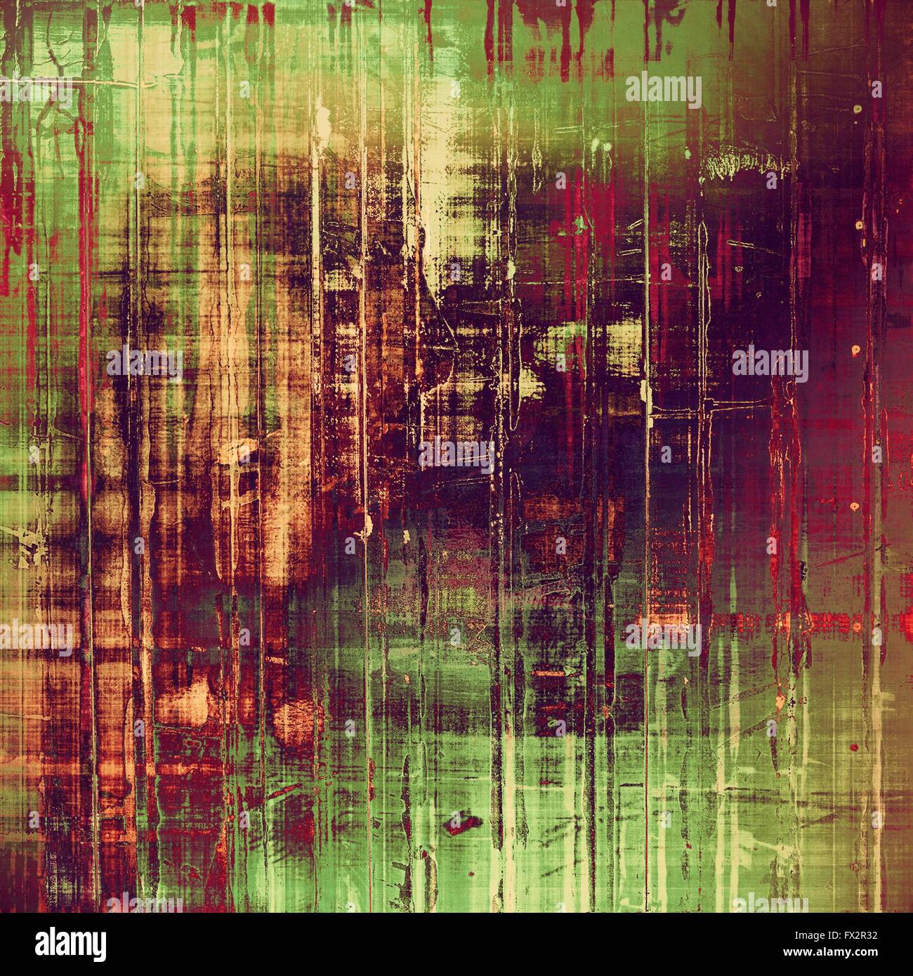 Antique vintage texture, old-fashioned weathered background. With ...