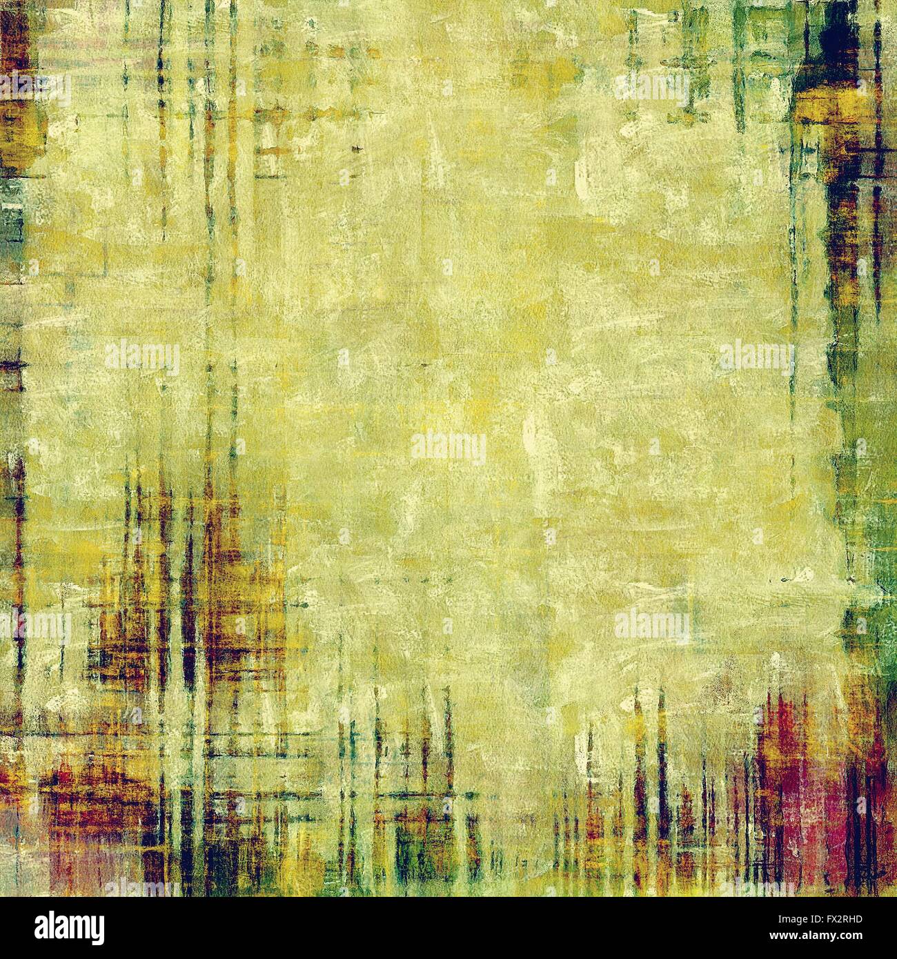 Old-style background, aging texture. With different color patterns ...