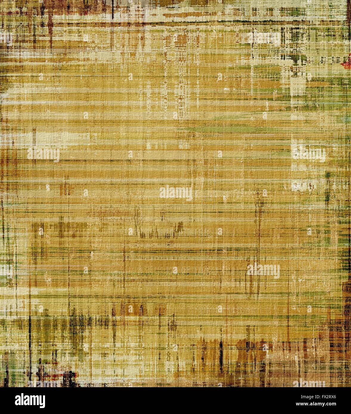 Old-style background, aging texture. With different color patterns ...