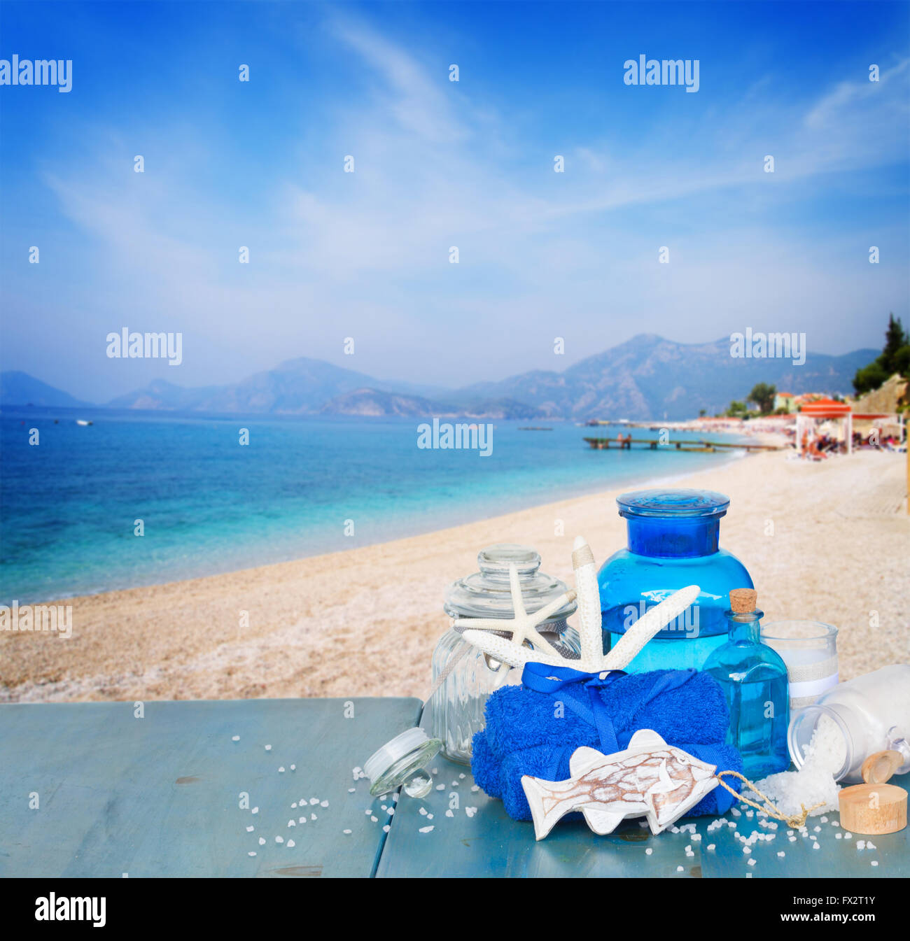sea salt spa Stock Photo - Alamy
