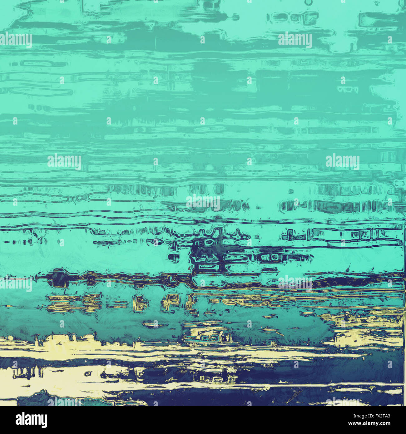 Old-style background, aging texture. With different color patterns ...