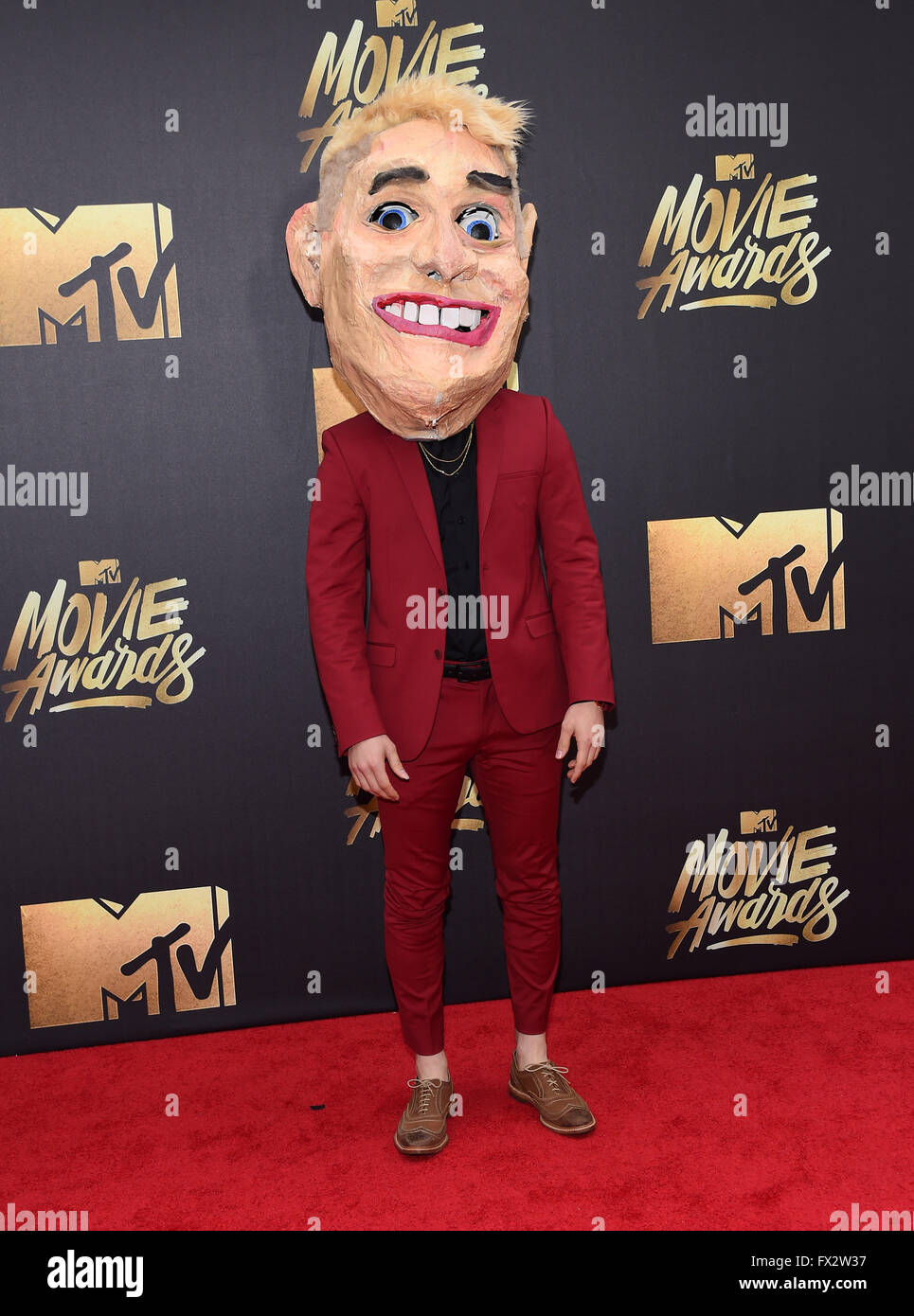 Burbank, California, USA. 9th Apr, 2016. Mike Posner arrives for the ...