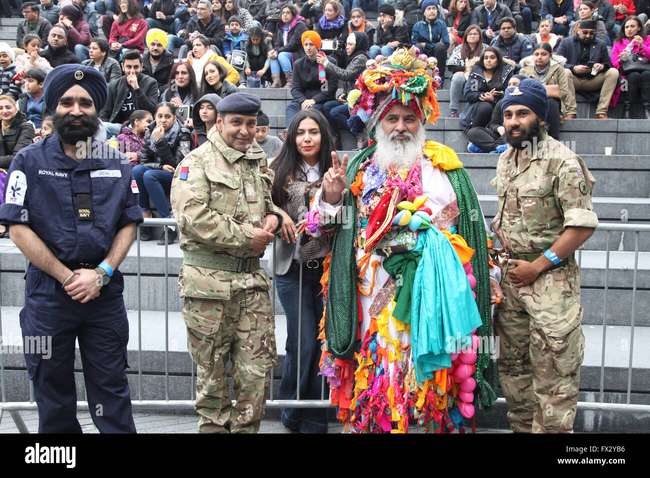 City Hall, London, UK. 9 April 2016. Sikhs from all over the UK ...