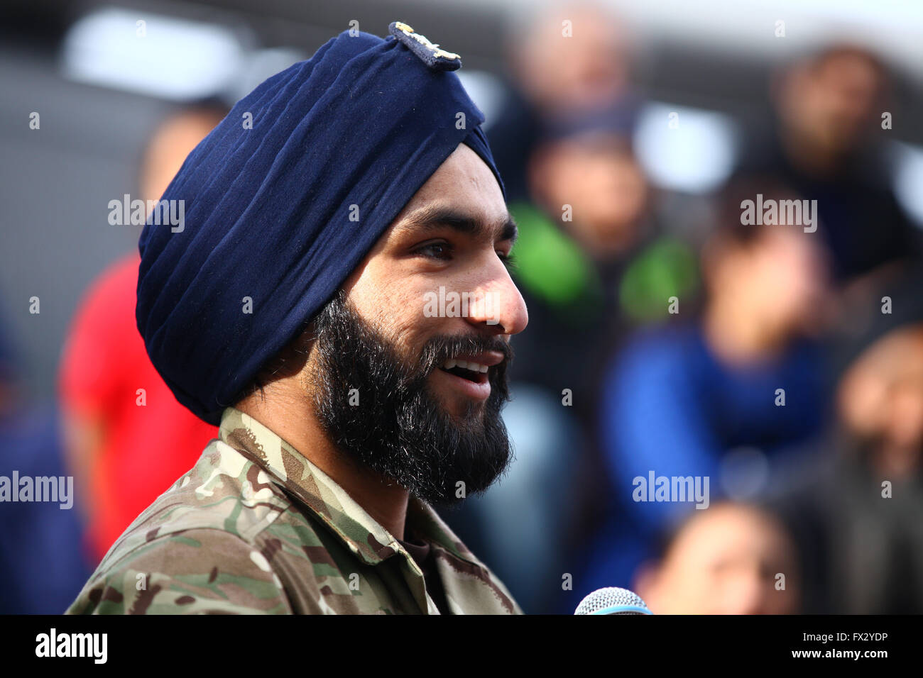 City Hall, London, UK. 9 April 2016. Sikhs from all over the UK ...