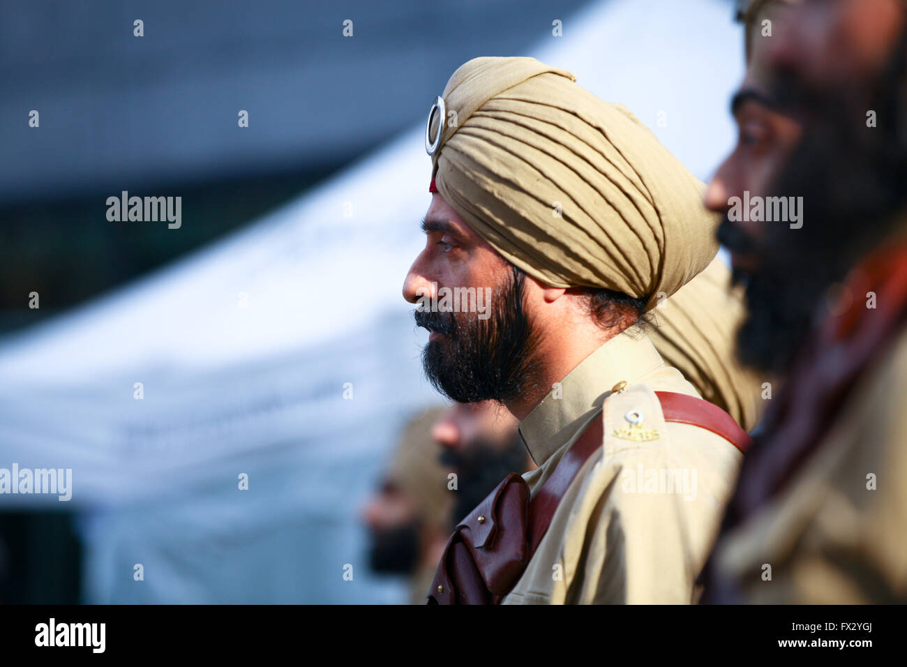 Sikhs in first world war uniform hi-res stock photography and images ...