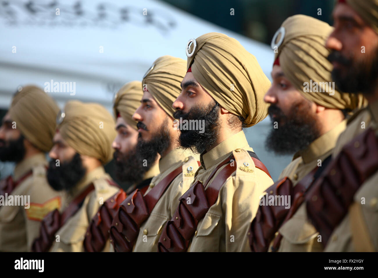 Sikhs in first world war uniform hi-res stock photography and images ...
