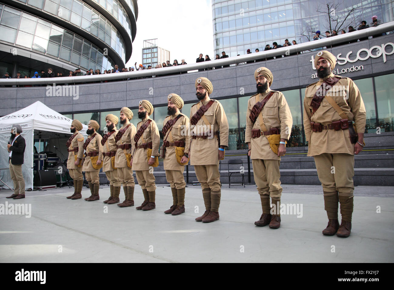 Sikhs in first world war uniform hi-res stock photography and images ...
