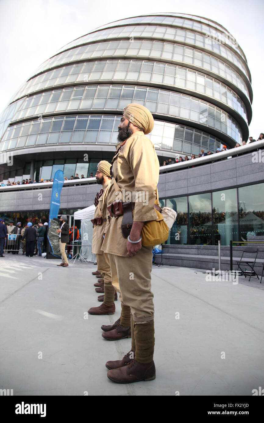 Sikhs in first world war uniform hi-res stock photography and images ...