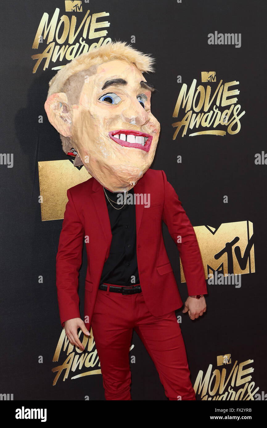 Burbank, Los Angeles, USA. 9th April, 2016. Singer Mike Posner attends ...