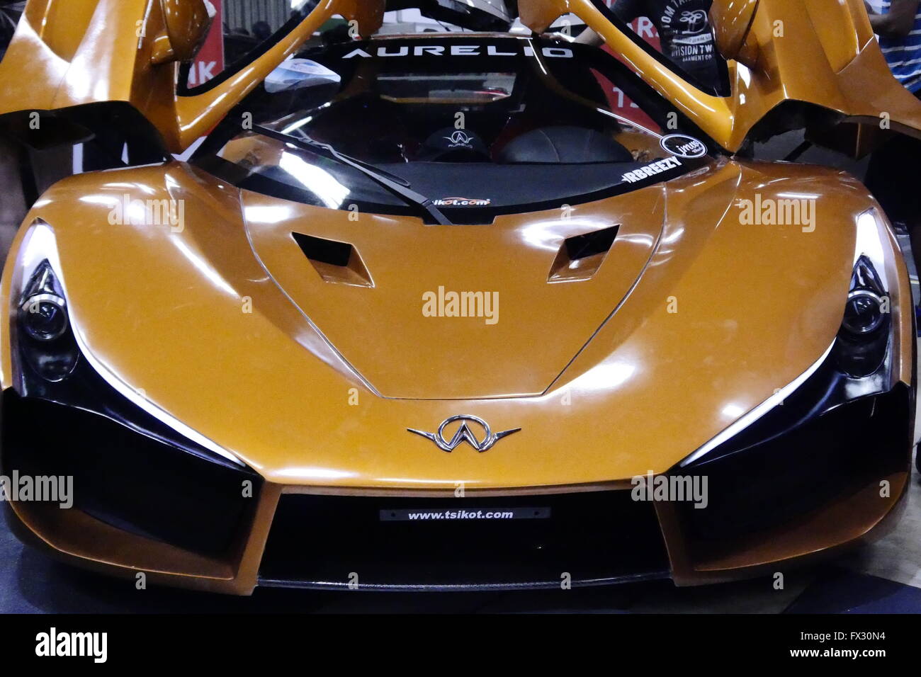 A locally made kit car as a sports car, Aurelio. Manila International ...