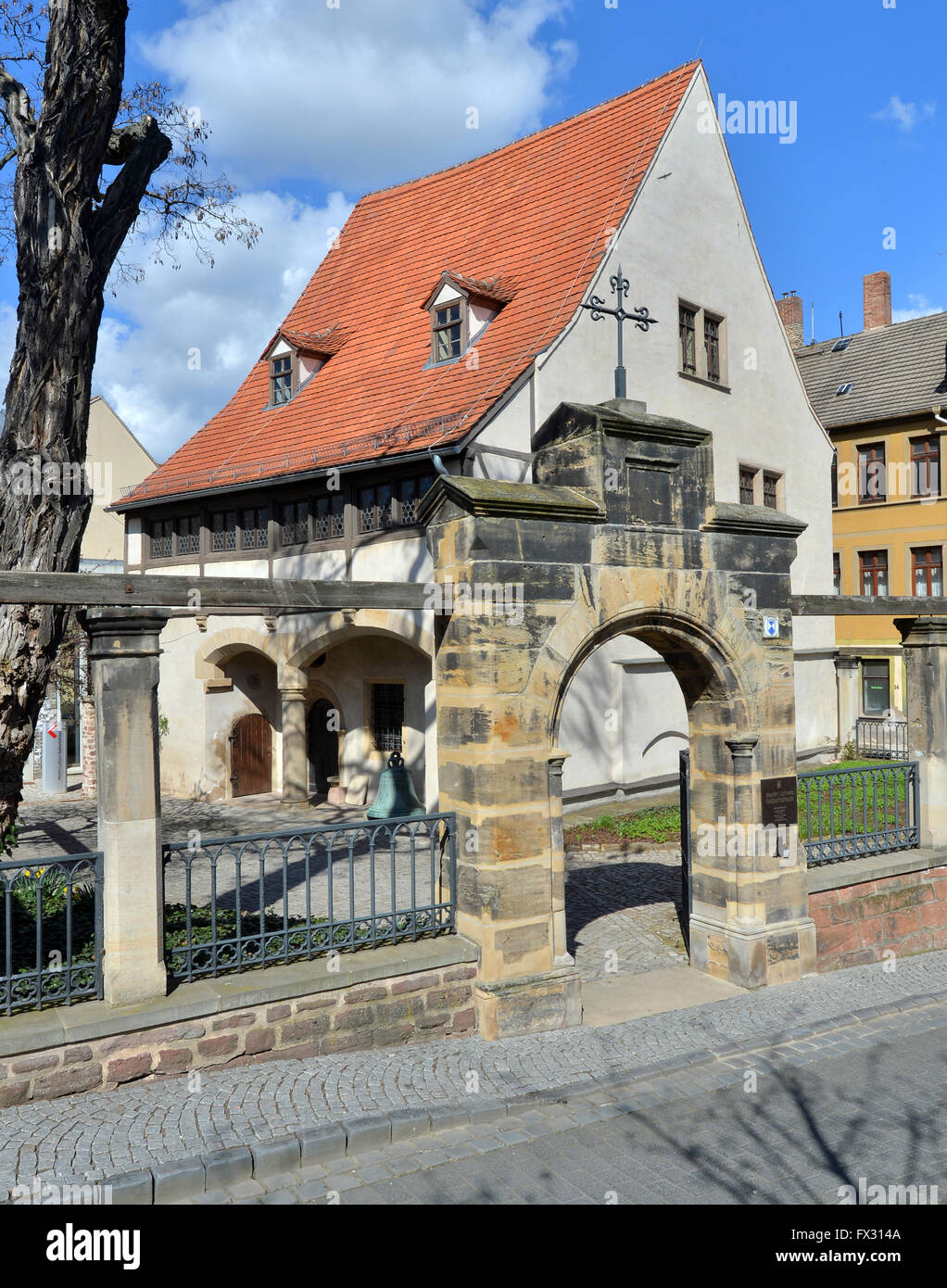 Eisleben, Germany. 08th Apr, 2016. View of the birthplace of Martin ...