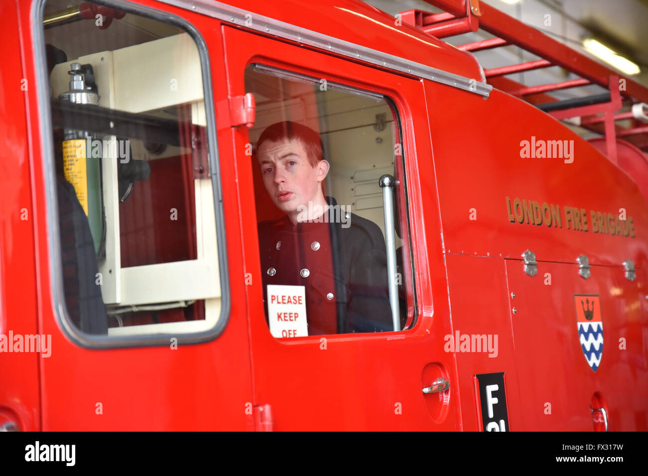 Shaftsbury Avenue, London, UK. 10th April 2016. The Soho Fire Station ...