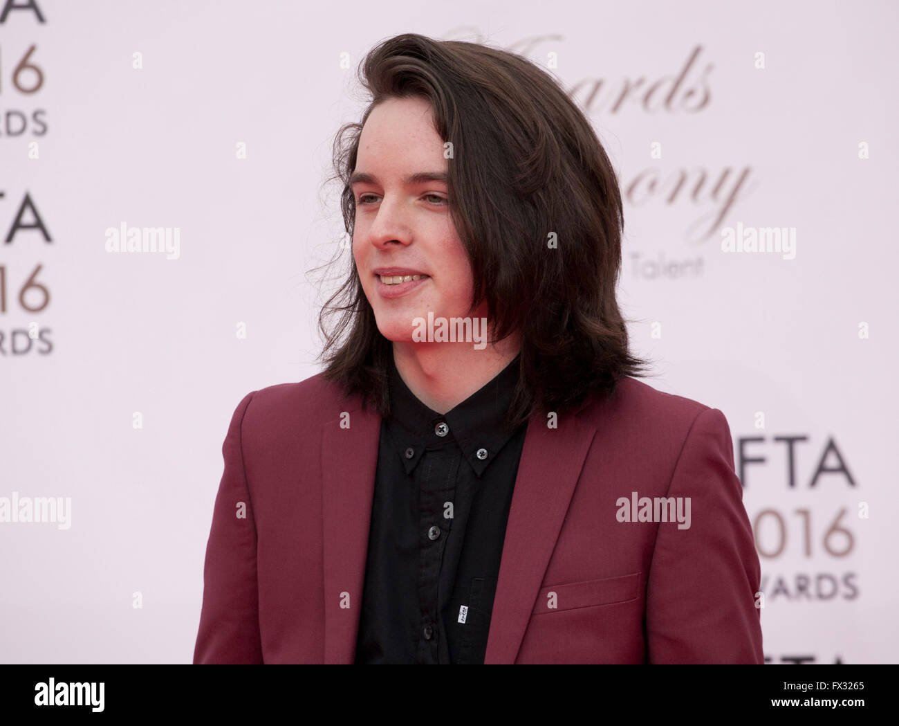 Dublin, Ireland. 9th April, 2016. Actor and singer Ferdia Walsh-Peelo ...