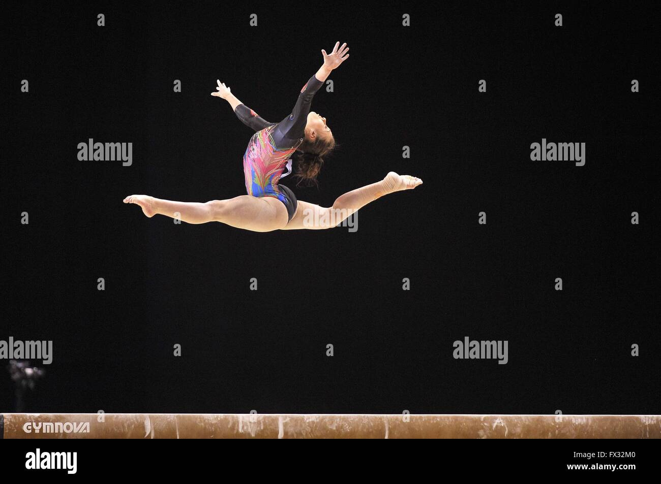 Artistic gymnastics british championships 2016 hi-res stock photography ...