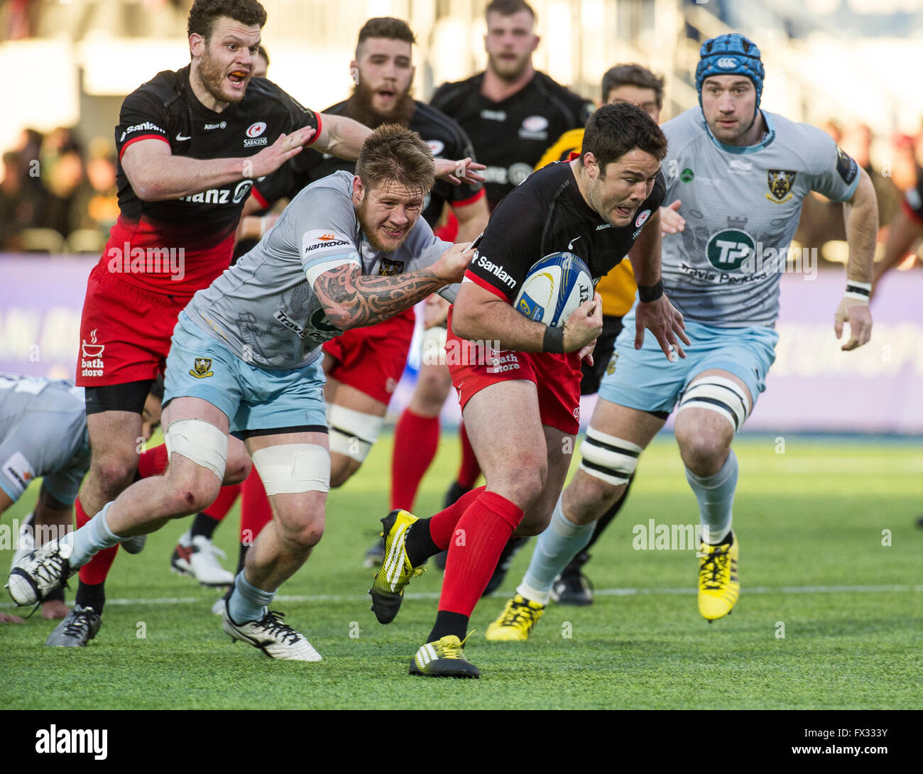 Quarter final match at allianz park hi-res stock photography and images ...