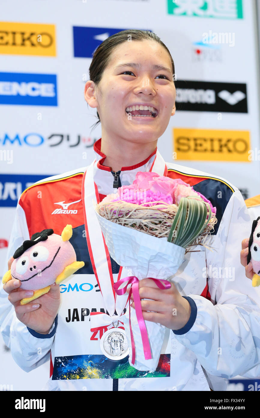Tokyo, Japan. 10th Apr, 2016. Miki Uchida Swimming : Japan swimming ...