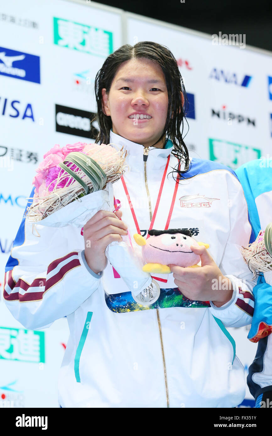 Tokyo, Japan. 10th Apr, 2016. Yuka Kawayoke Swimming : Japan swimming ...