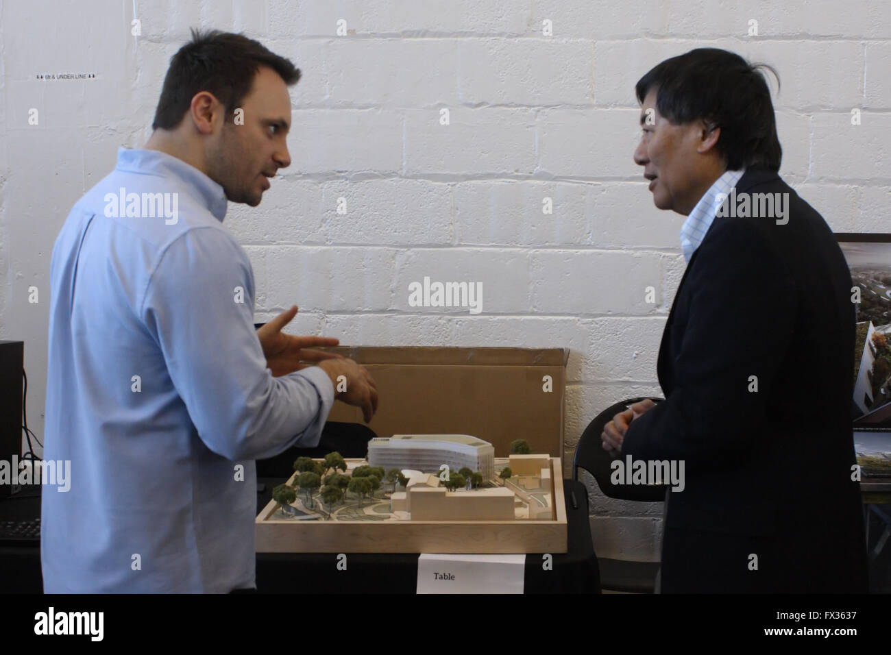 Collegepark, MARYLAND, USA. 10th Apr, 2016. Oculus co-founder and CEO ...
