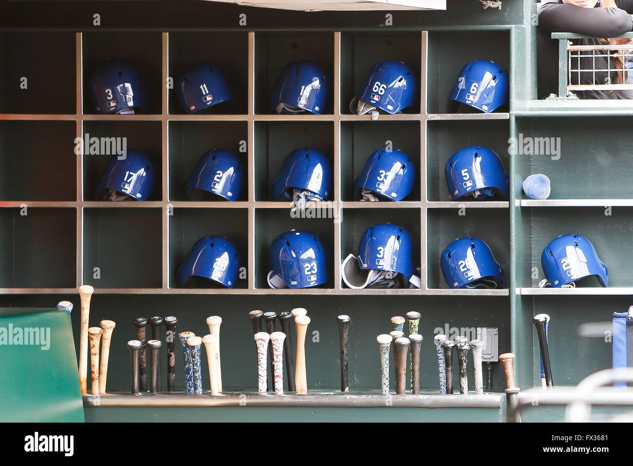 Los angeles dodgers equipment hi-res stock photography and images - Alamy