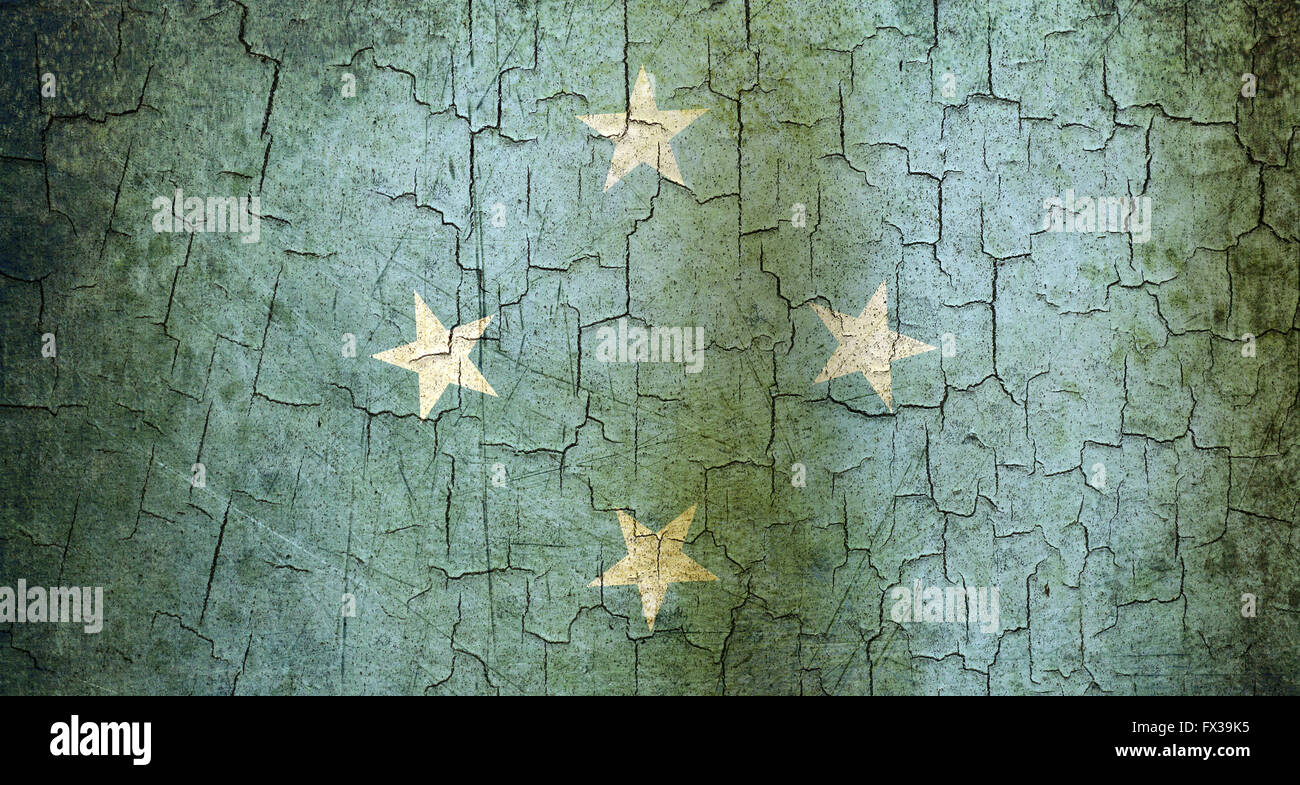 Micronesia flag hi-res stock photography and images - Alamy