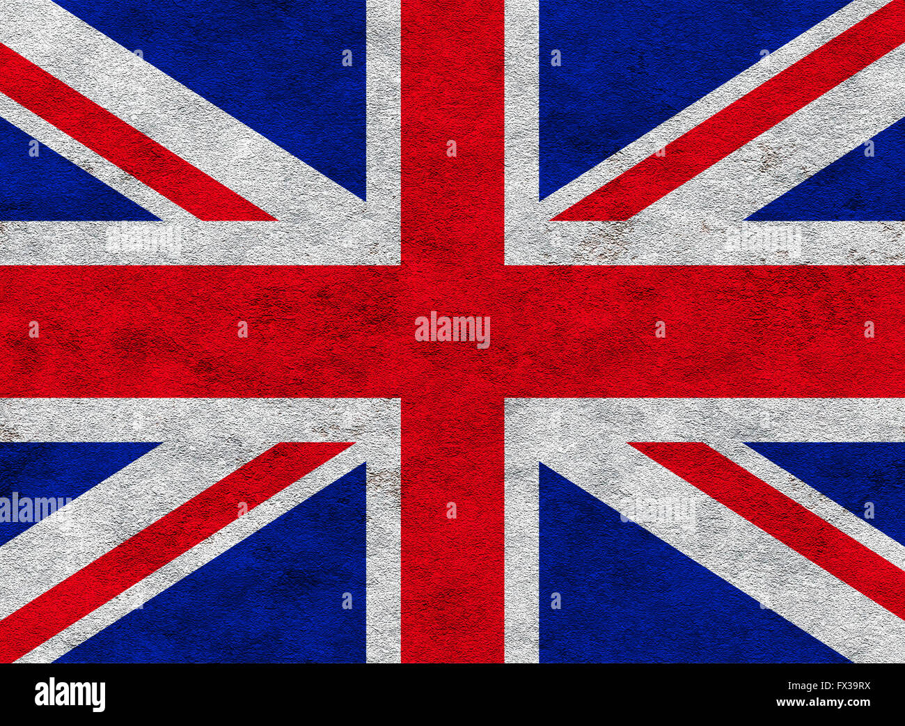 Union flag on an old concrete wall Stock Photo - Alamy