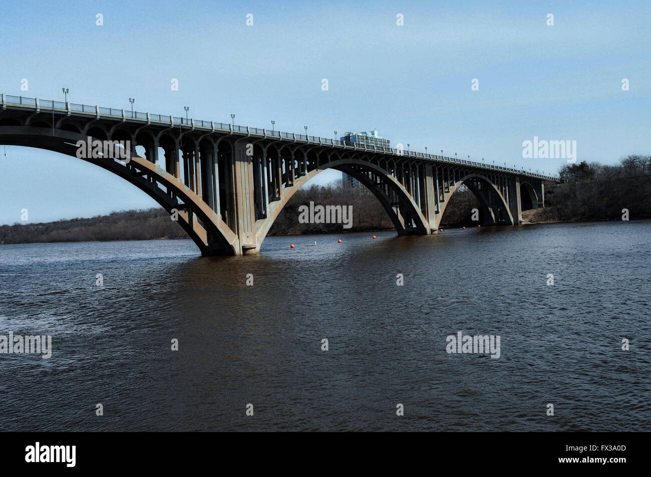 Ford Parkway Bridge in Minnesota Stock Photo - Alamy