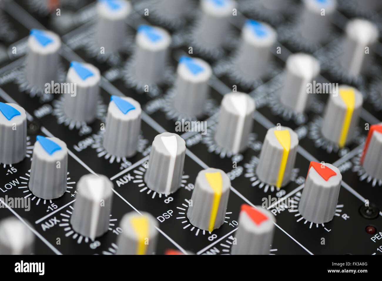 Mixing console sound design hi-res stock photography and images - Alamy