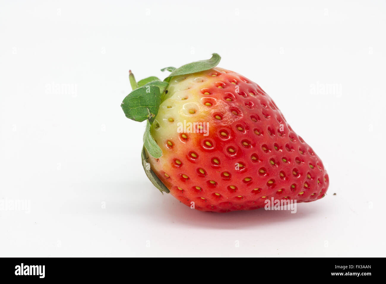 A close up photograph of a strawberry Stock Photo - Alamy