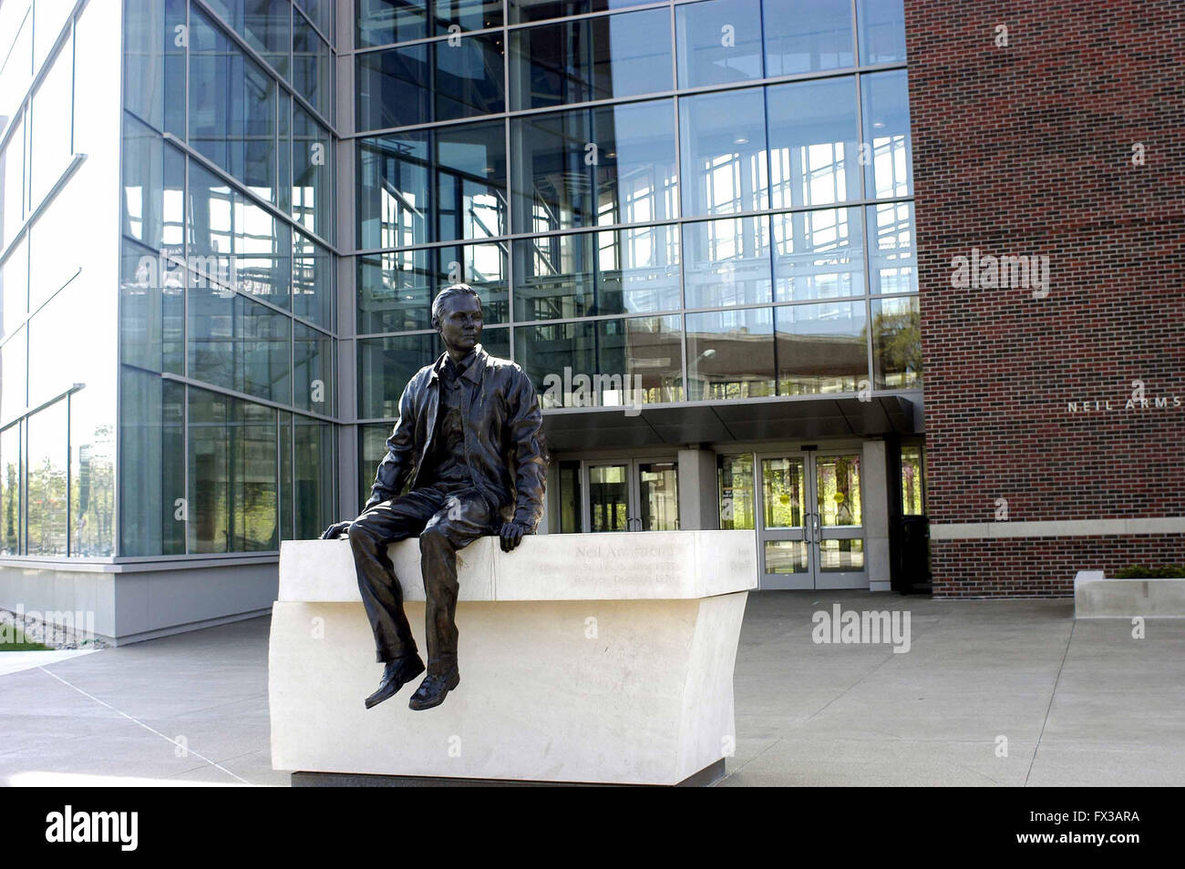Neil Armstrong Purdue Statue