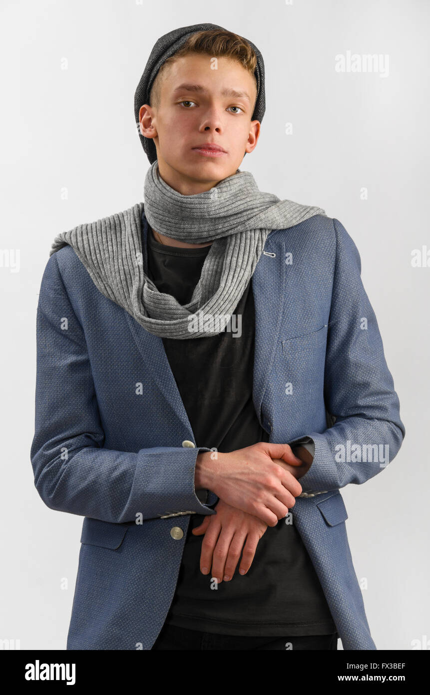 Portrait of a young artist Stock Photo - Alamy