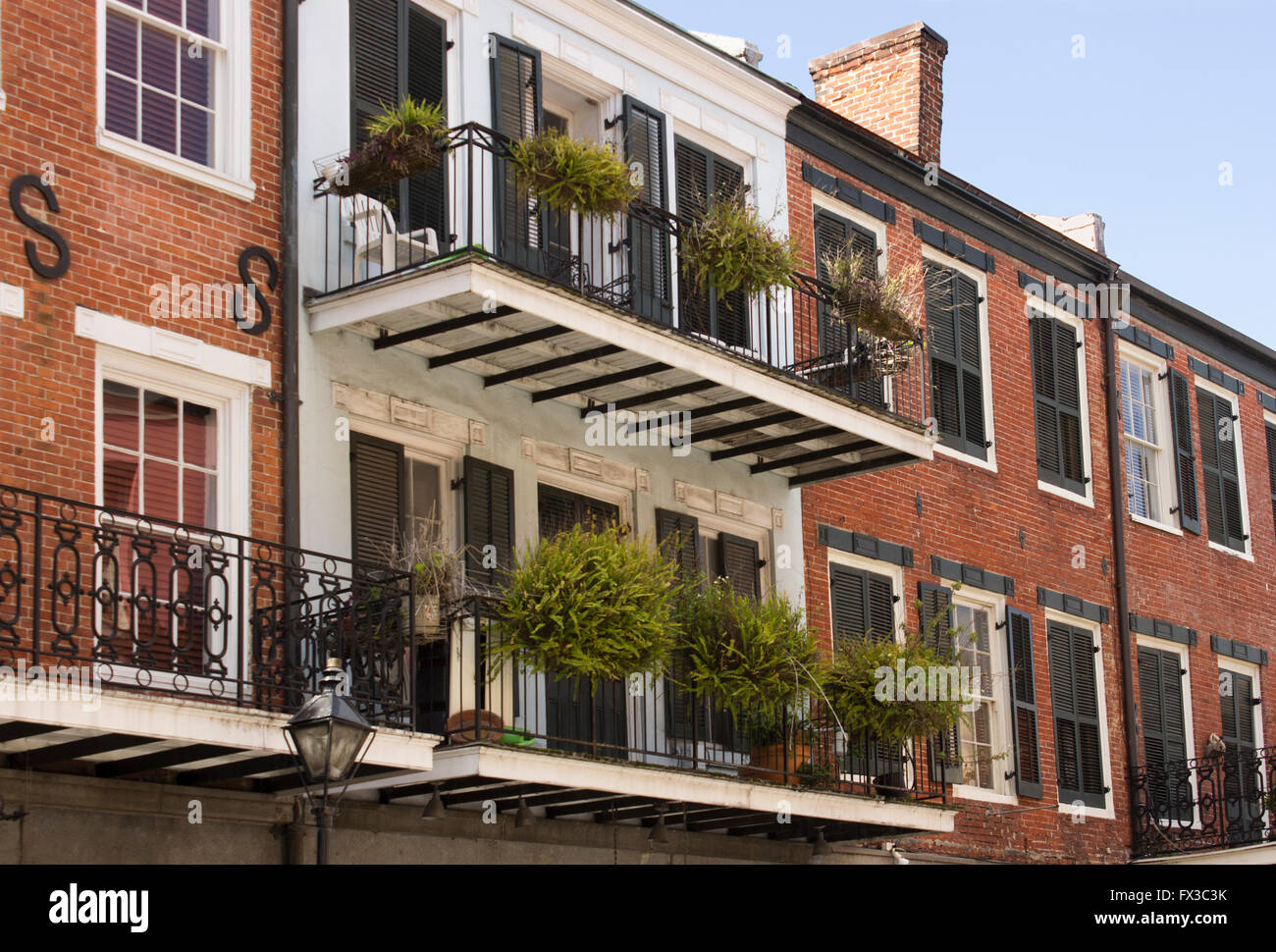 New orleans french quarter architecture hi-res stock photography and ...