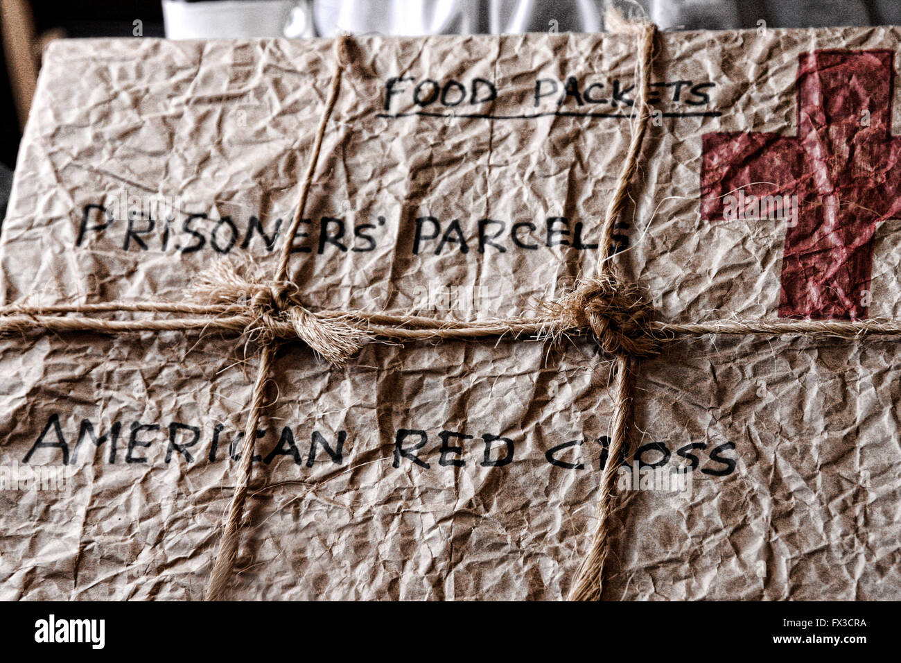 World war i food parcel red cross hi-res stock photography and images ...