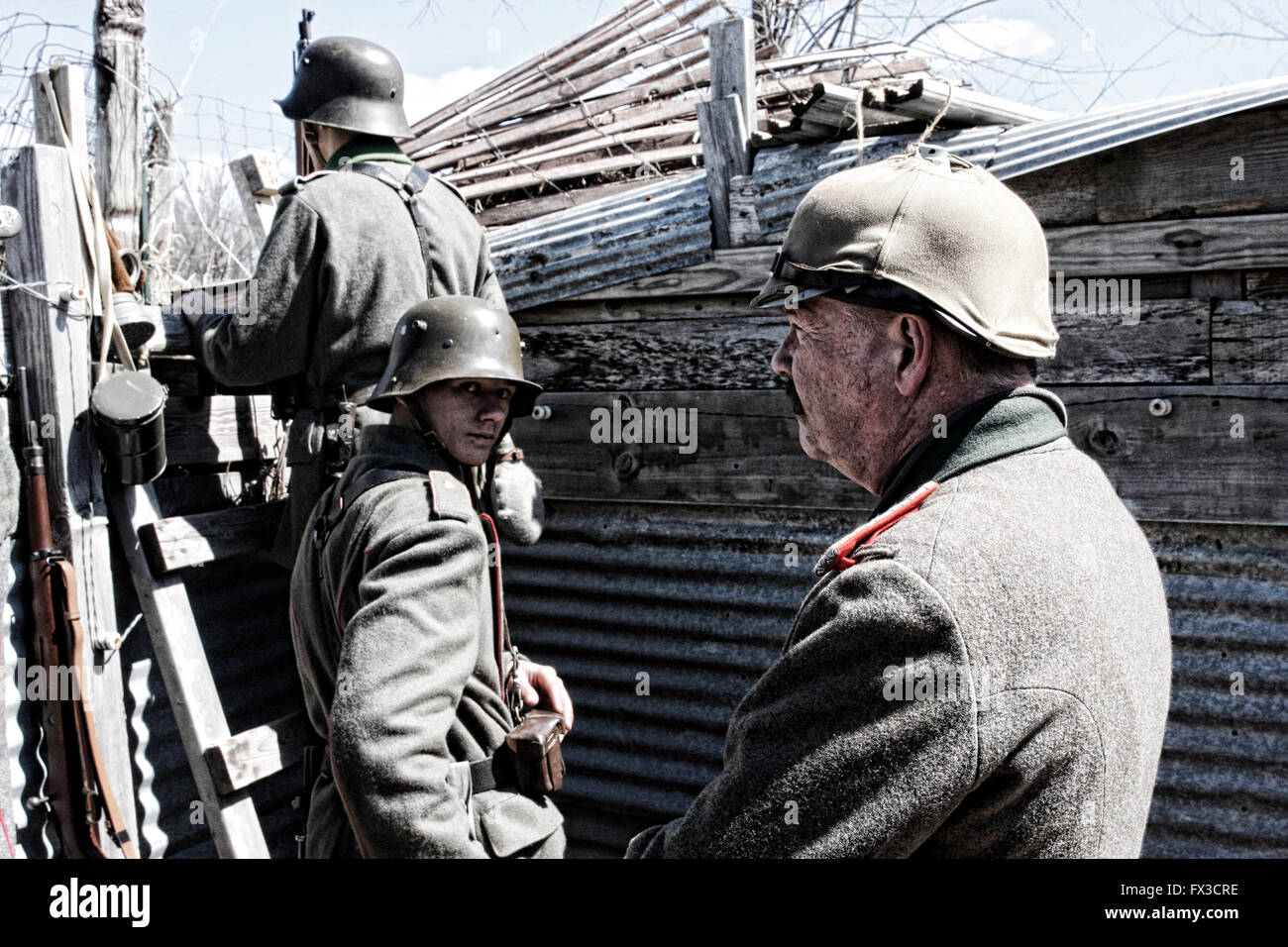 World war one reenactor hi-res stock photography and images - Alamy