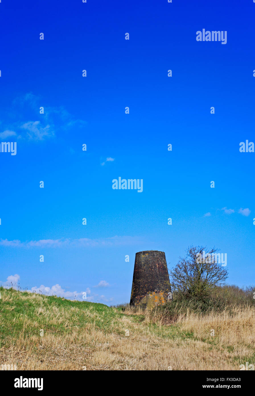 A view of Old Hall Drainage Mill located by the River Bure at Stokesby ...