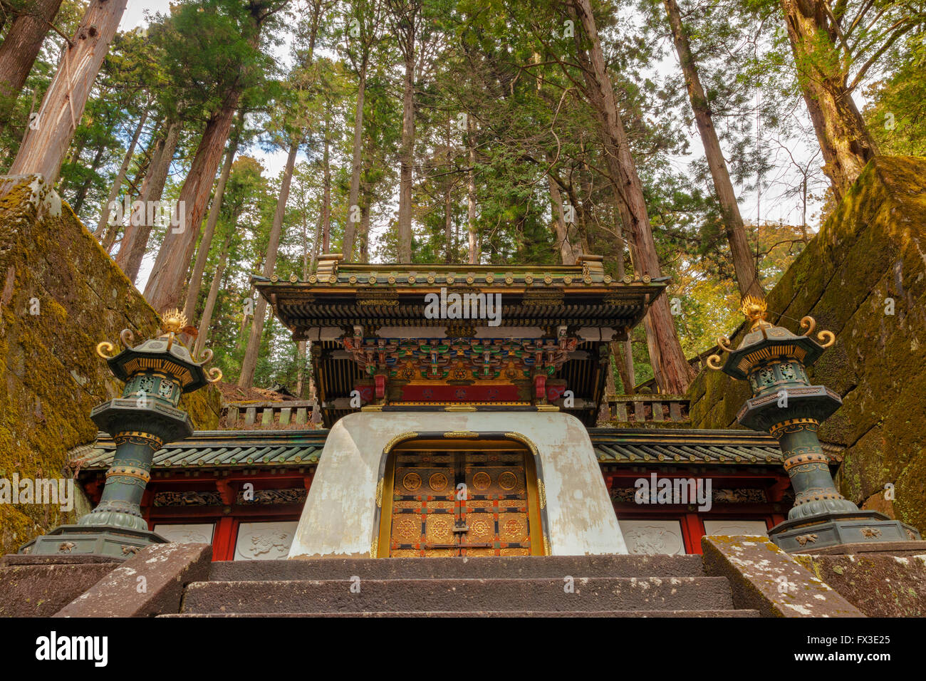 Rinno-ji Buddhist temple in Nikko, Japan, famous UNESCO world Stock ...