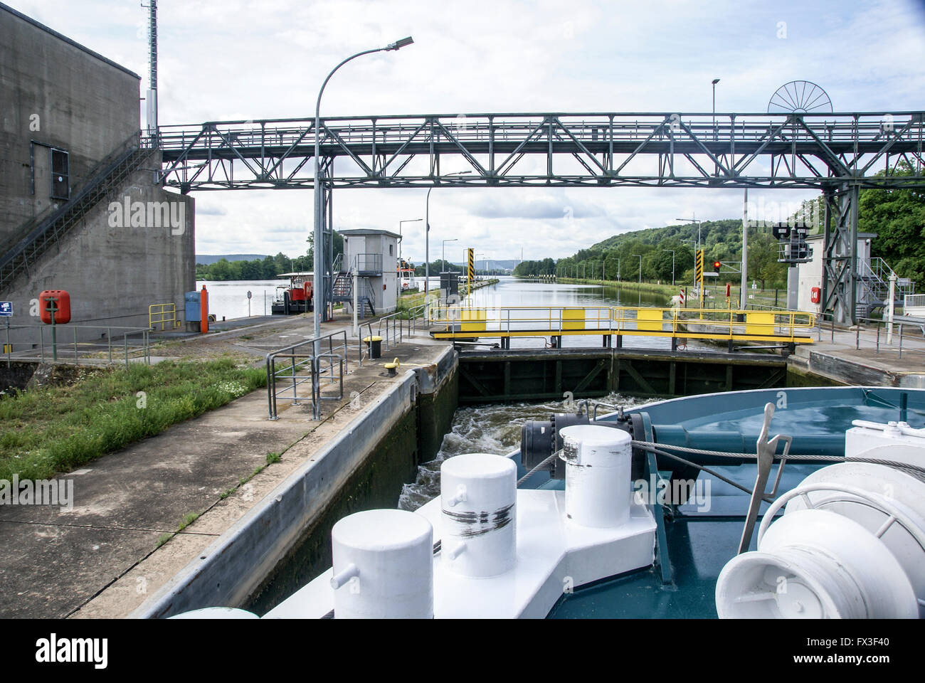 The rhine river and locks hi-res stock photography and images - Alamy