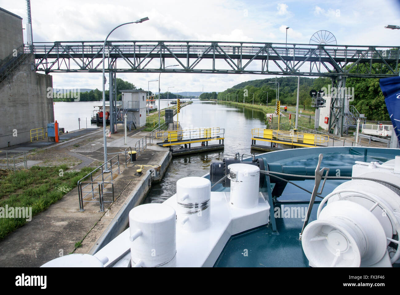 The rhine river and locks hi-res stock photography and images - Alamy