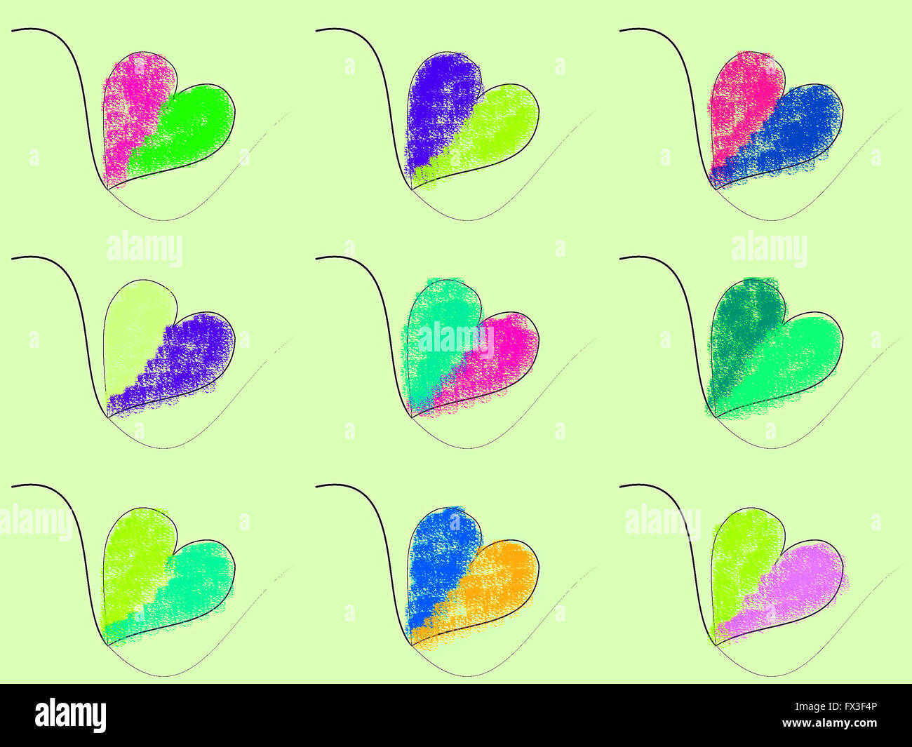Heart for icon sets hi-res stock photography and images - Alamy