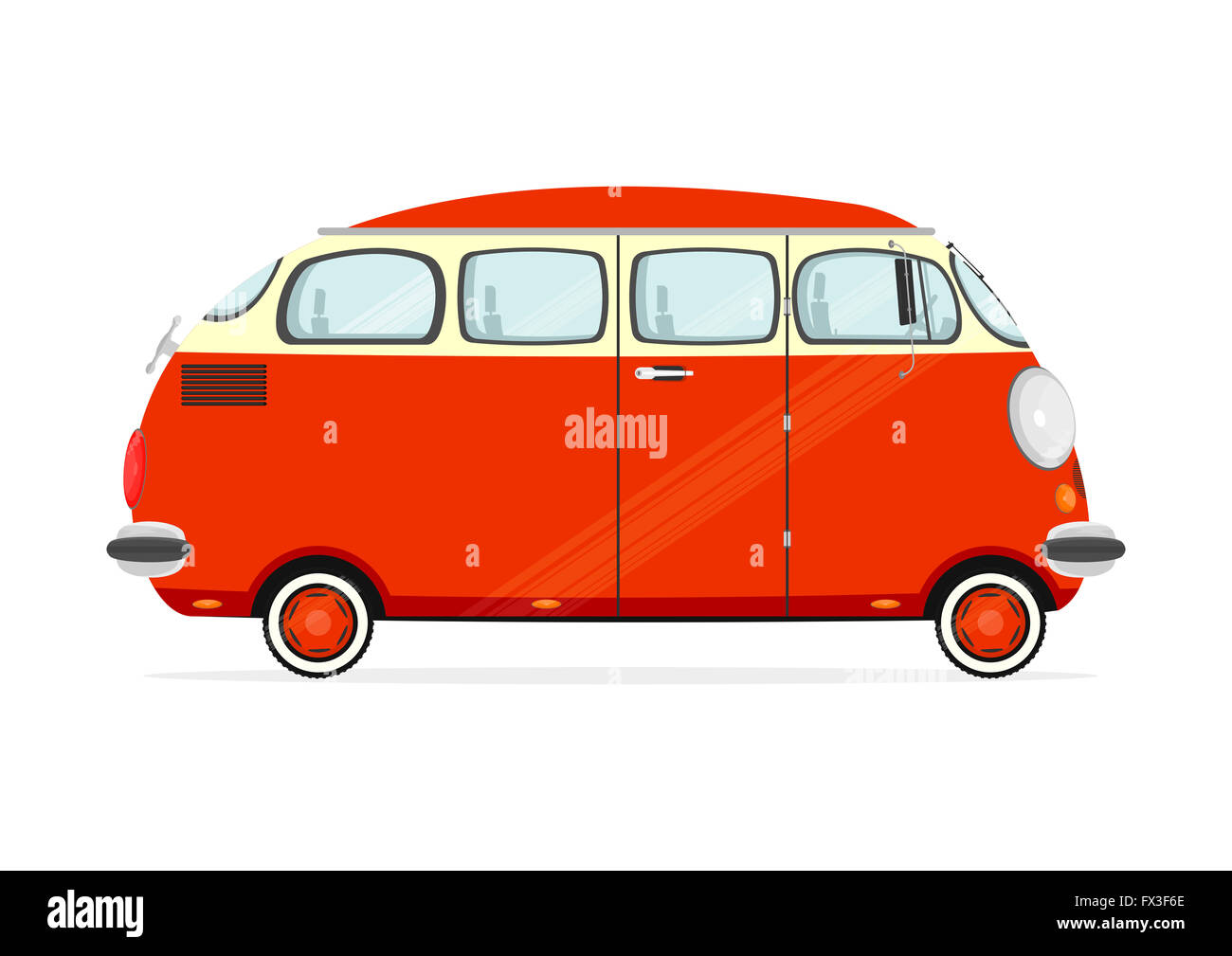 Cartoon minivan Cut Out Stock Images & Pictures - Alamy
