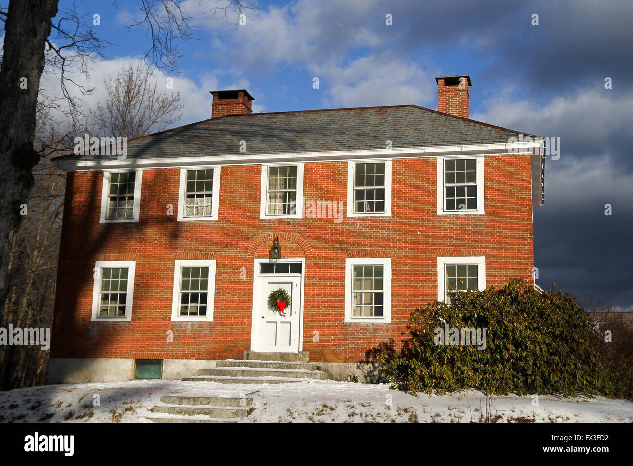 A brick home in Fitzwilliam, New Hampshire Stock Photo - Alamy