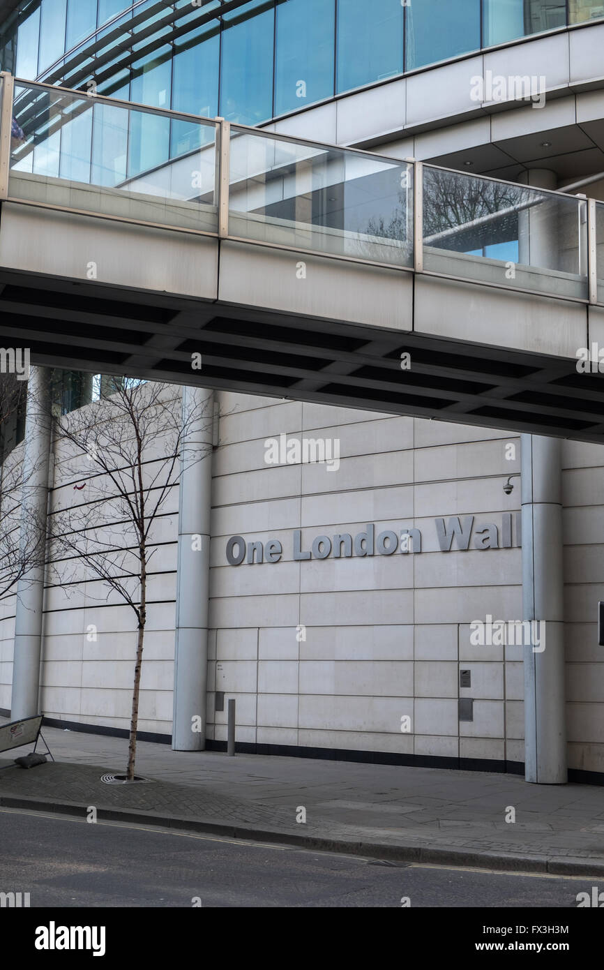 One London Wall office building, City of London, UK Stock Photo - Alamy