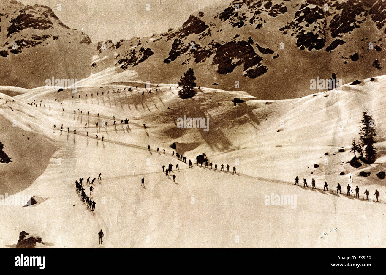 Italian front alpine ww1 hi-res stock photography and images - Alamy