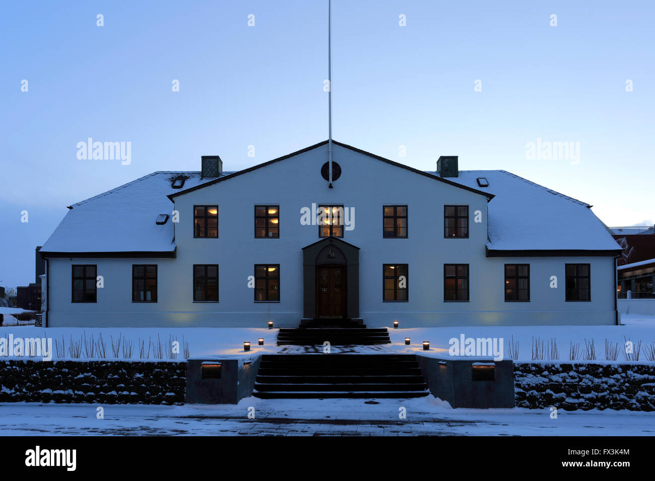 Iceland government building hi-res stock photography and images - Alamy